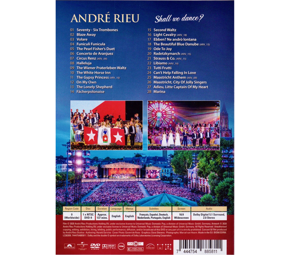 André Rieu – Forward Merch