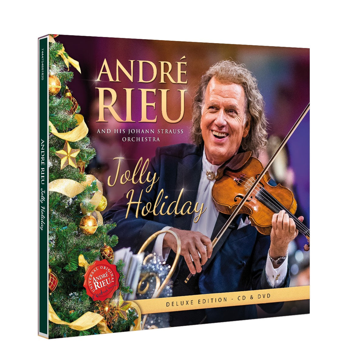 ANDRÉ RIEU Jolly Holiday Deluxe Edition - CD/ DVD – Forward Merch